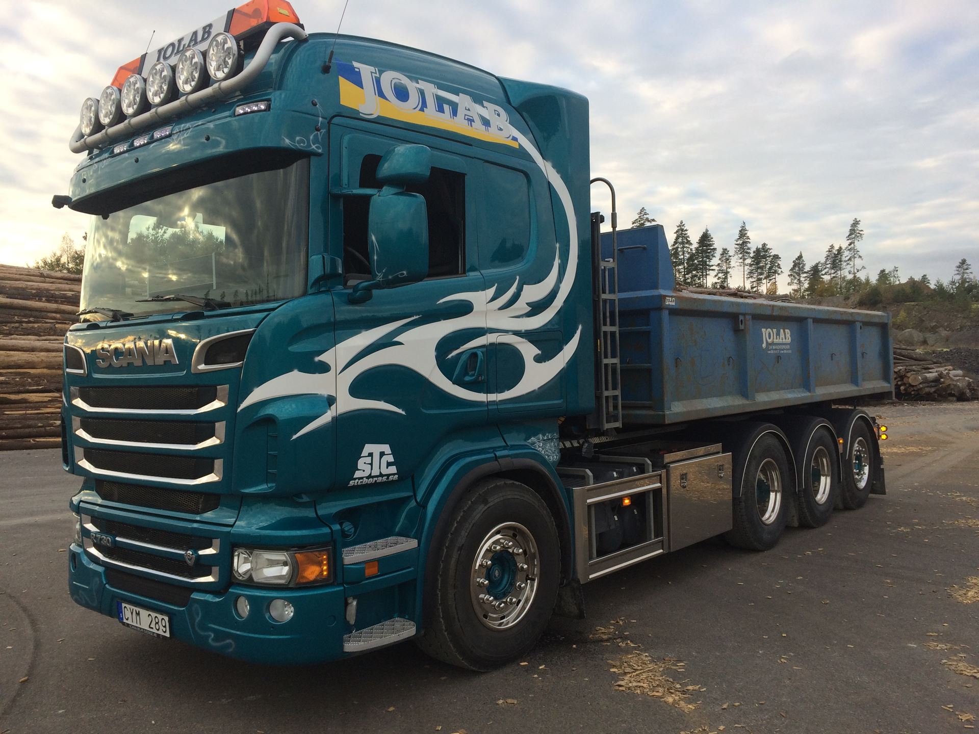 82 - Scania R 730 LB 8x4 - STC Borås erbjuder heltäckande service inom ...